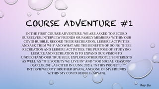 Course Adventure #1 by Roy | PPT