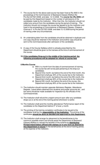 education Course agreement | PDF
