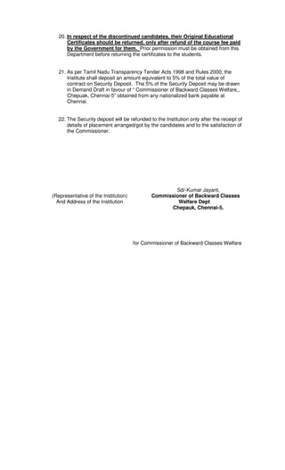 education Course agreement | PDF
