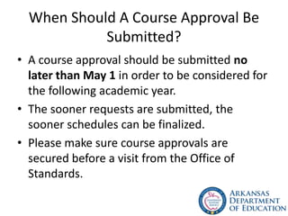 Course approval process_and_submission_presentation | PPTX