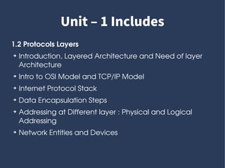 Computer Networks : CSC - 301 || BScCSIT | PPT