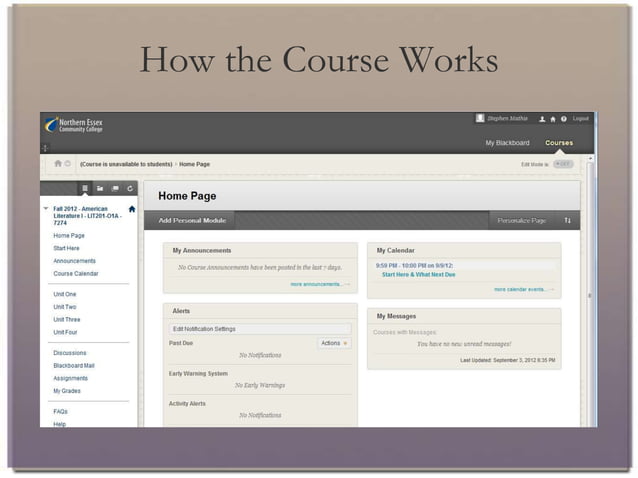 Course basic slideshow | PPT