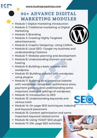 Digital Marketing Course | PDF | Web Development | Internet