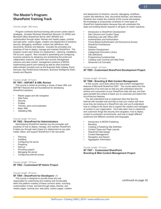 Course Catalog 2009 2010 | PDF