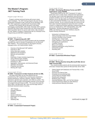 Course Catalog 2009 2010 | PDF