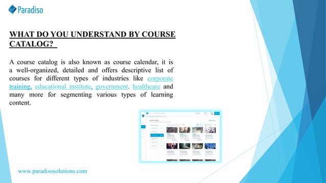 Course Catalog PPT | PPTX | Education