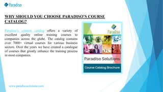 Course Catalog PPT | PPTX