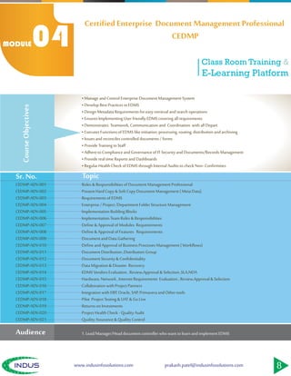 Document Management and Record Management courses | PDF