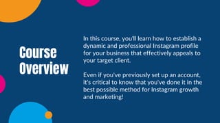 Instagram Marketing: Complete Guide to Instagram Growth | PDF