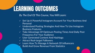 Instagram Marketing: Complete Guide to Instagram Growth | PDF