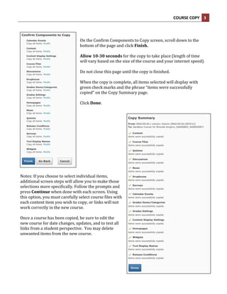 Course copy instructions | PDF