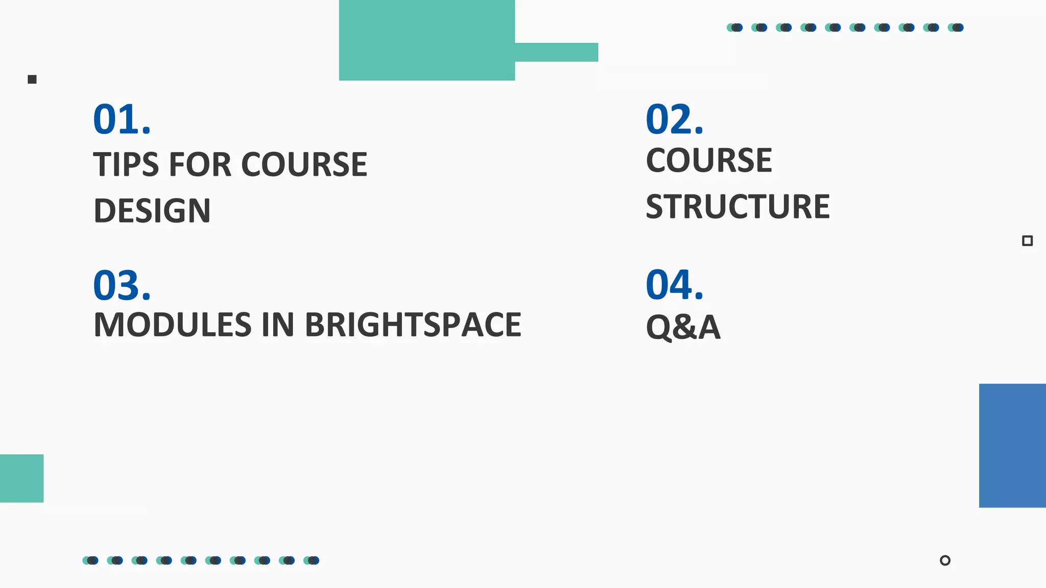Course Design: Module Planning | PPT