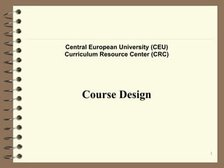 Course design | PPT