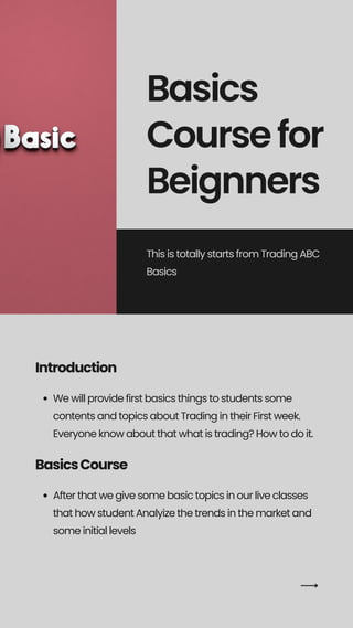 Forex Trading course Outlines | PDF