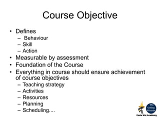Course development | PPT