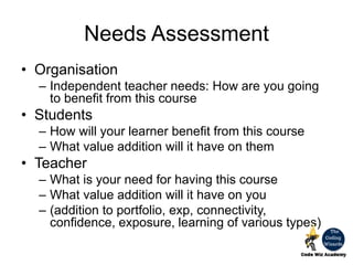 Course development | PPT