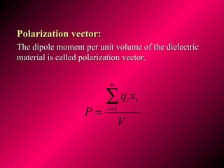 Course dielectric materials | PPT