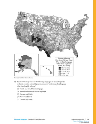 Course Discription for Human Geography AP | PDF