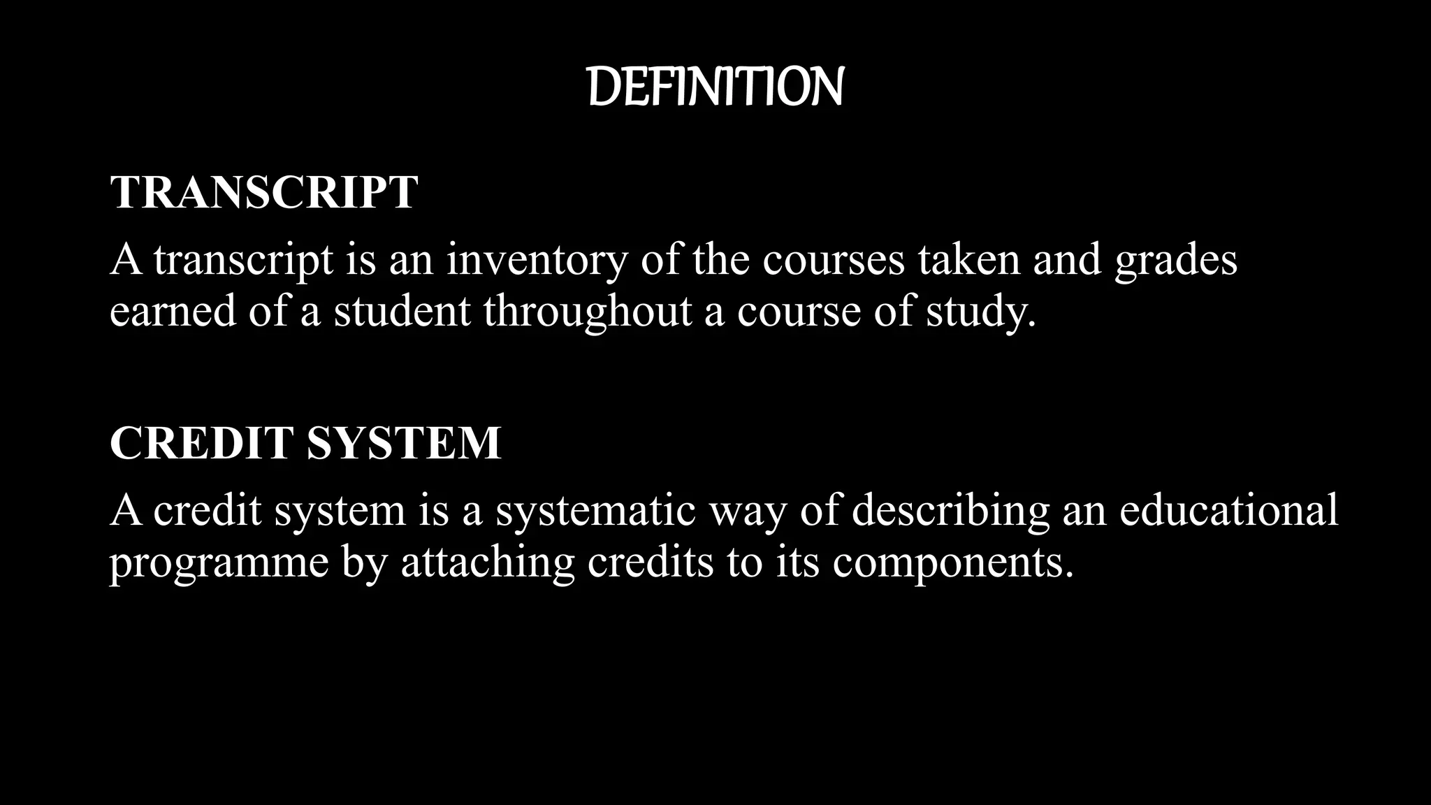 Course equivalence | PPTX
