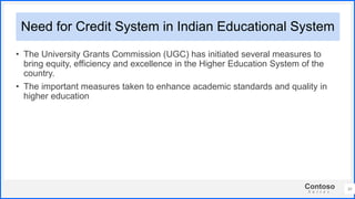 Course Equivalency, Transcript and Credit System. | PPTX