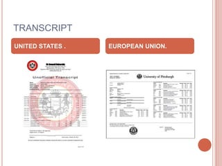 Course equivalency , transcript and credit system | PPTX