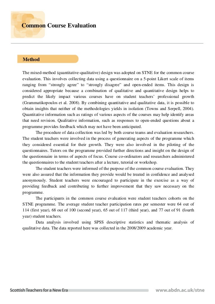 course-evaluation-summary-report