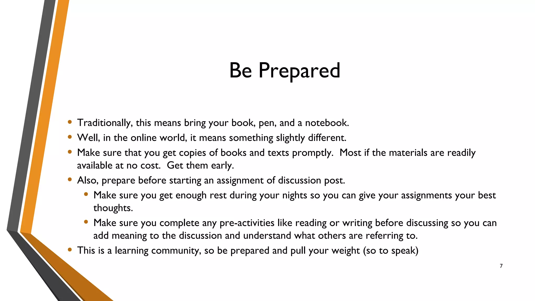 Course expectations | PPT