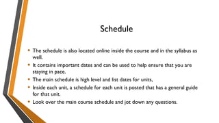 Course expectations | PPT