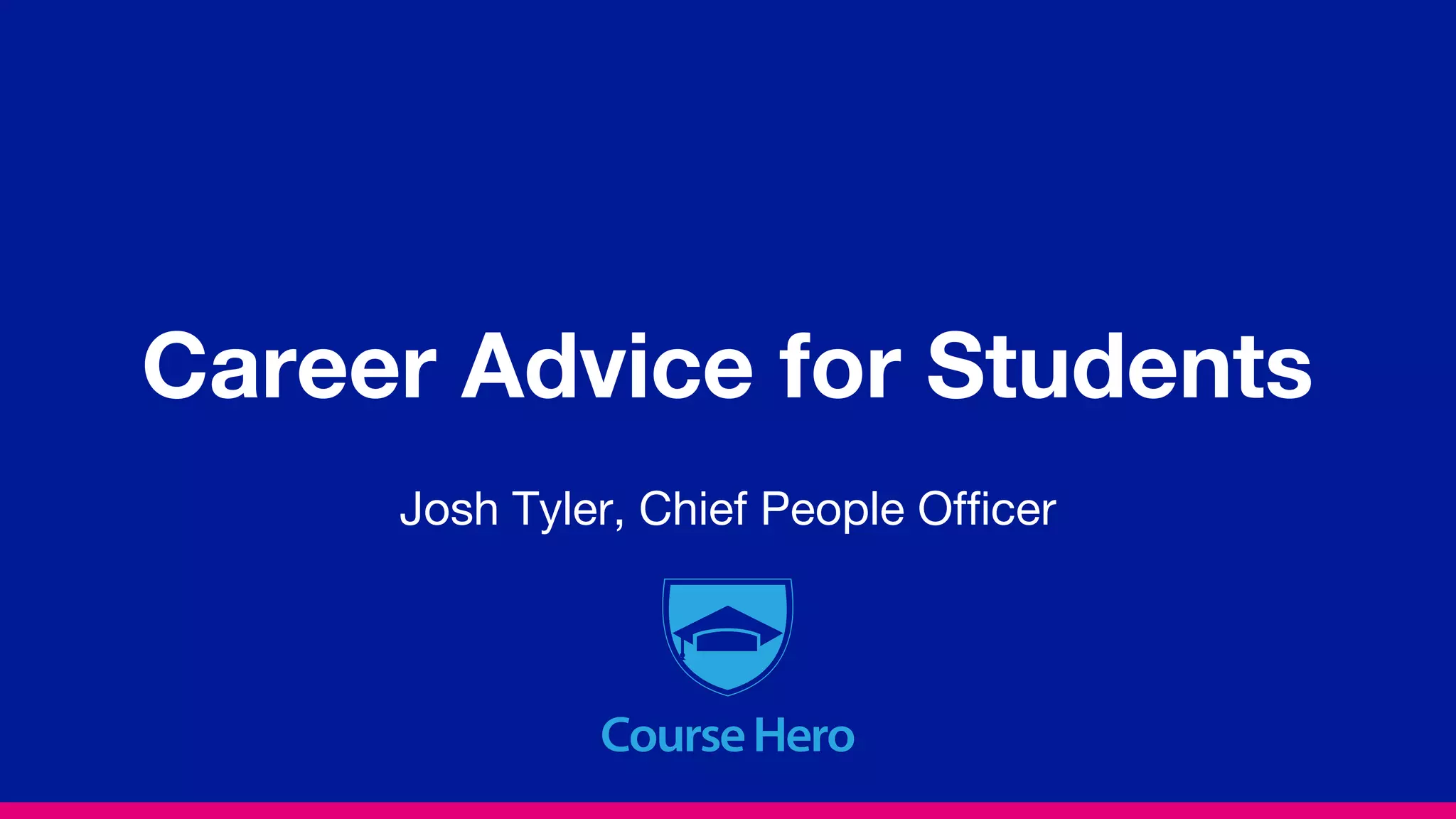 Course Hero Career Advice for Students | PDF