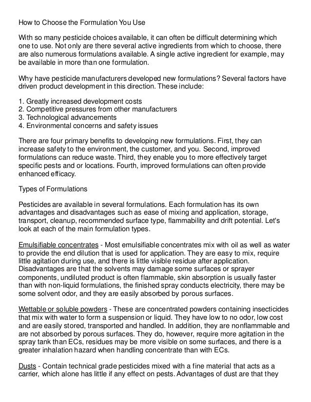 COURSE How to Choose the Formulation You Use.pptx