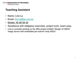 CMOS Image Sensor Design_Course information slides.pdf