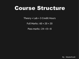 Introduction to Information technology - Course Intro | PPT
