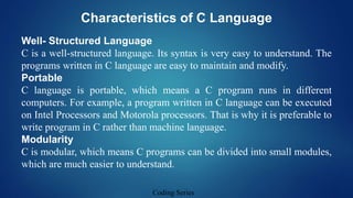 3. Introduction to C language ||Learn C Programming Complete. | PPT