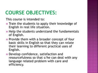 Course Introductory ppt | PPT