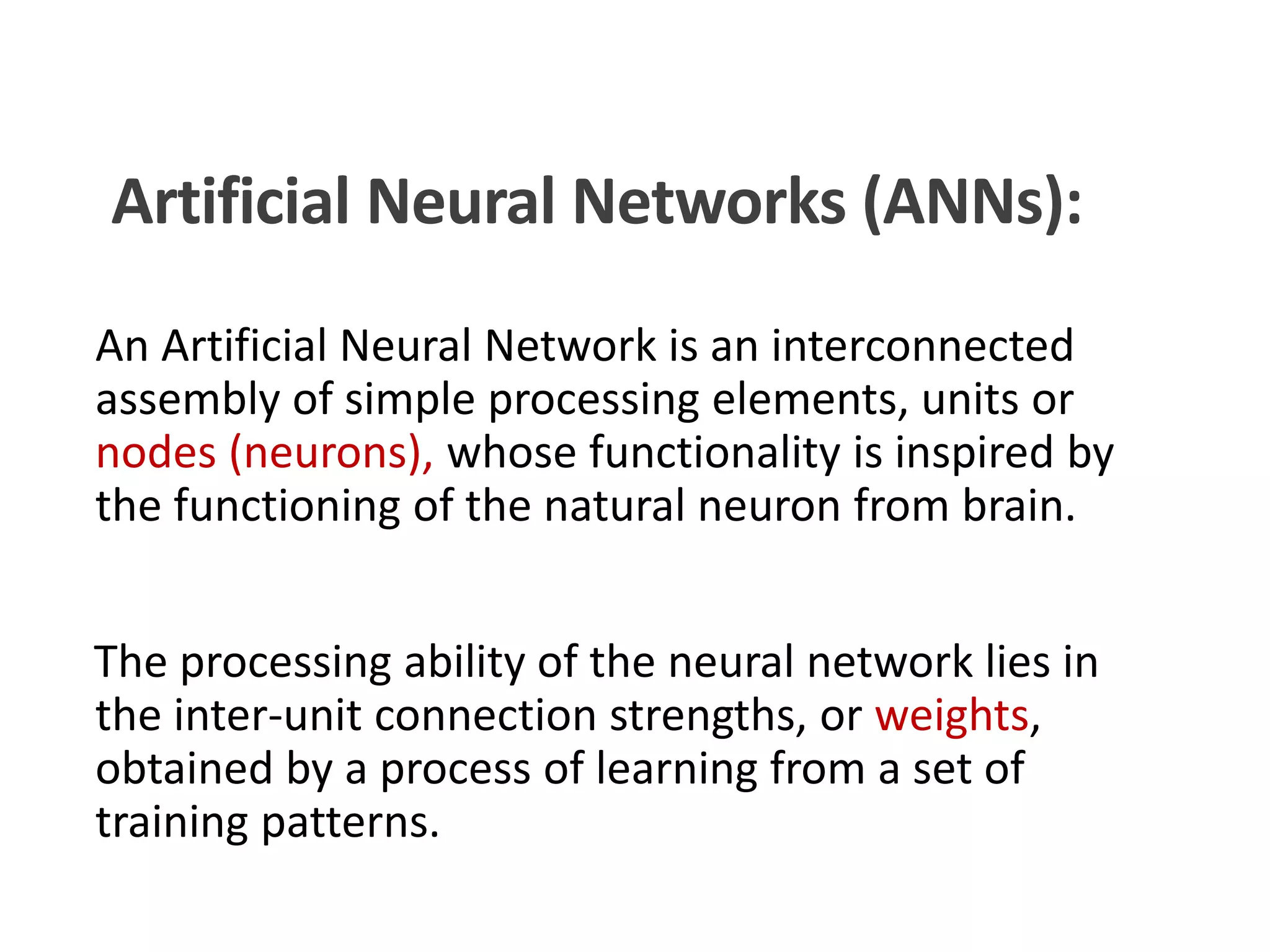 Artificial Neural Network | PPT