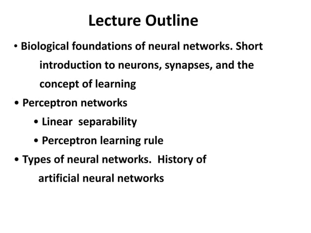 Artificial Neural Network | PPT