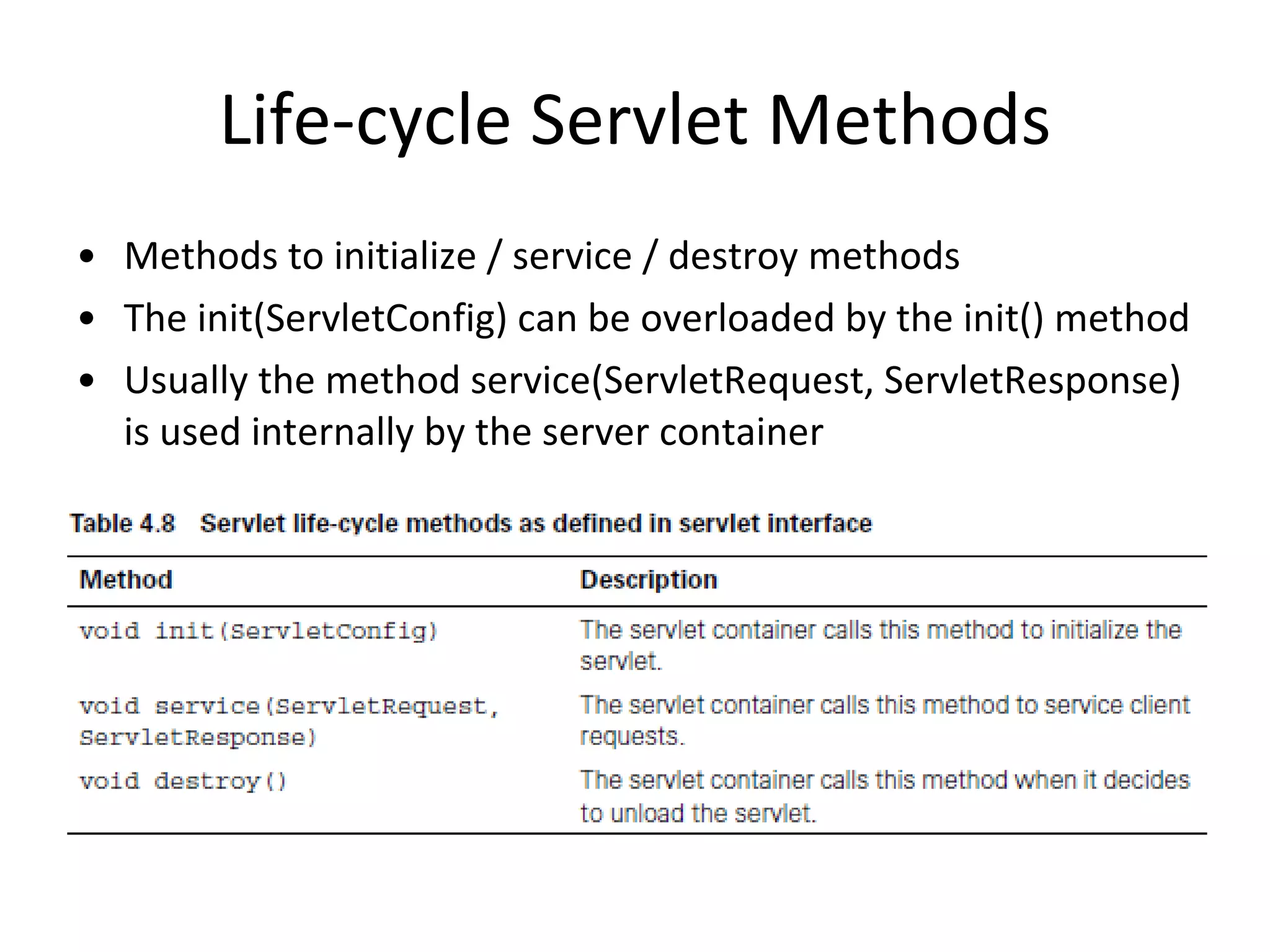 Servlet/JSP course chapter 1: Introduction to servlets | PPT