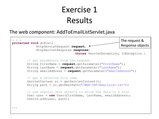 Servlet/JSP course chapter 1: Introduction to servlets | PPT