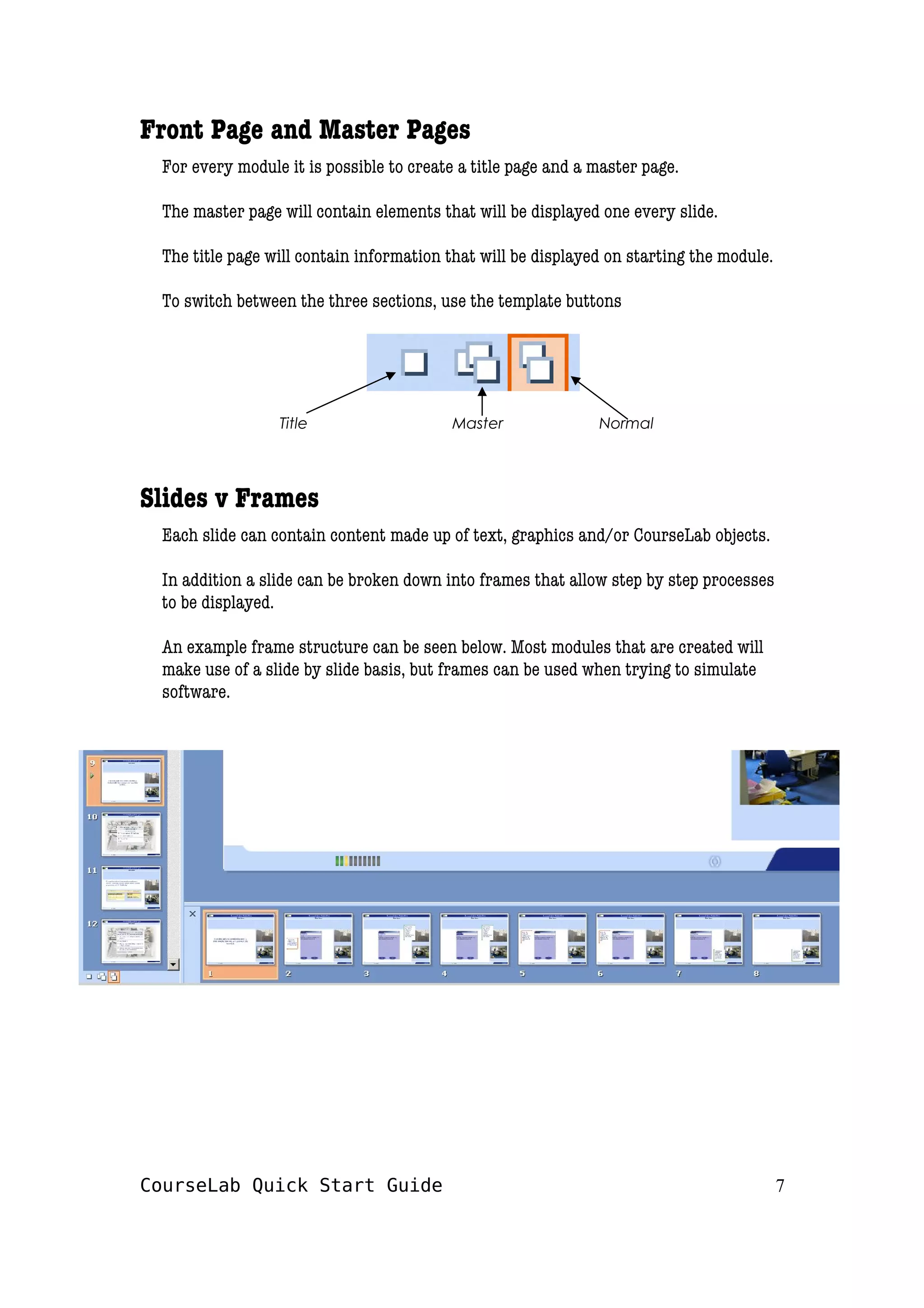 Courselab Quick start guide | DOC