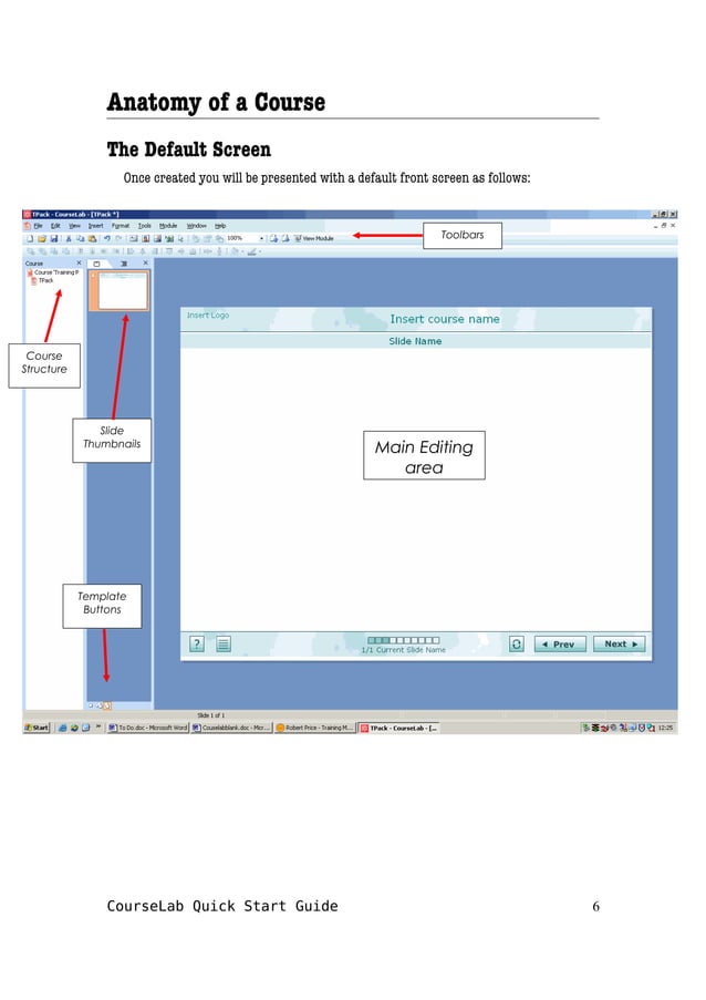 Courselab Quick start guide