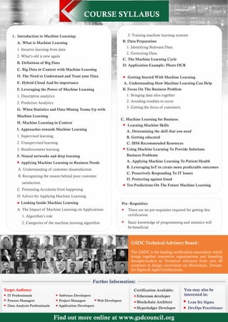 Certified Machine Learning Professional (CMLP) | PDF