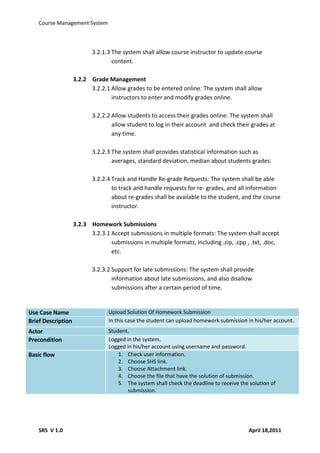 SRS Document Of Course management software system.doc