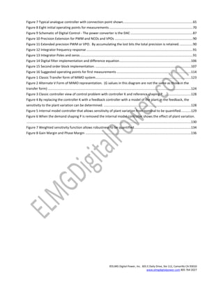 Digital Control of Power Electronics Course Manual Index | PDF
