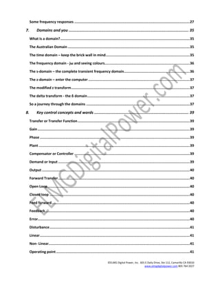Digital Control of Power Electronics Course Manual Index | PDF