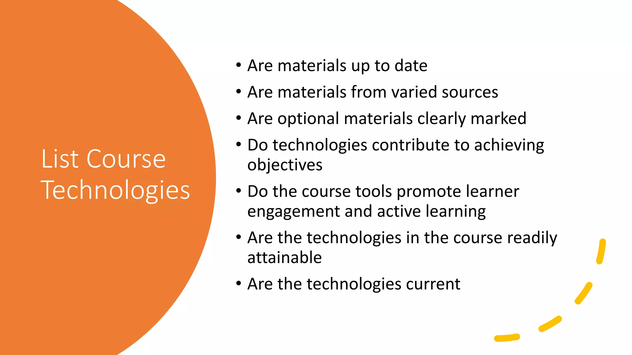 Course mapping | PPT