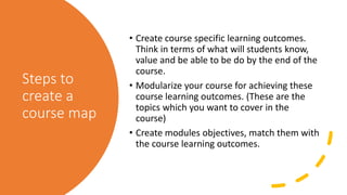 Course mapping | PPT