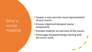 Course mapping | PPT