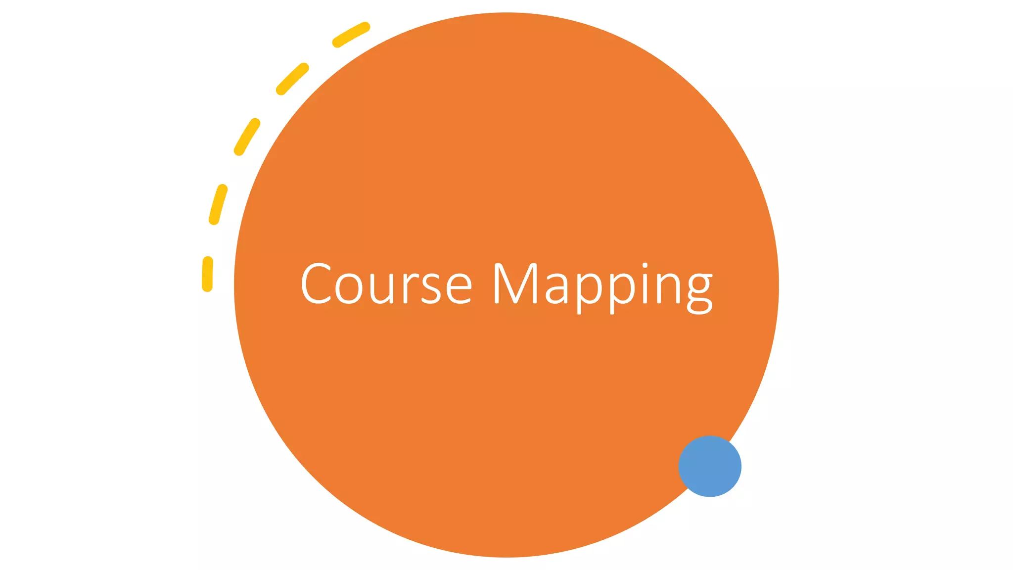 Course mapping | PPTX