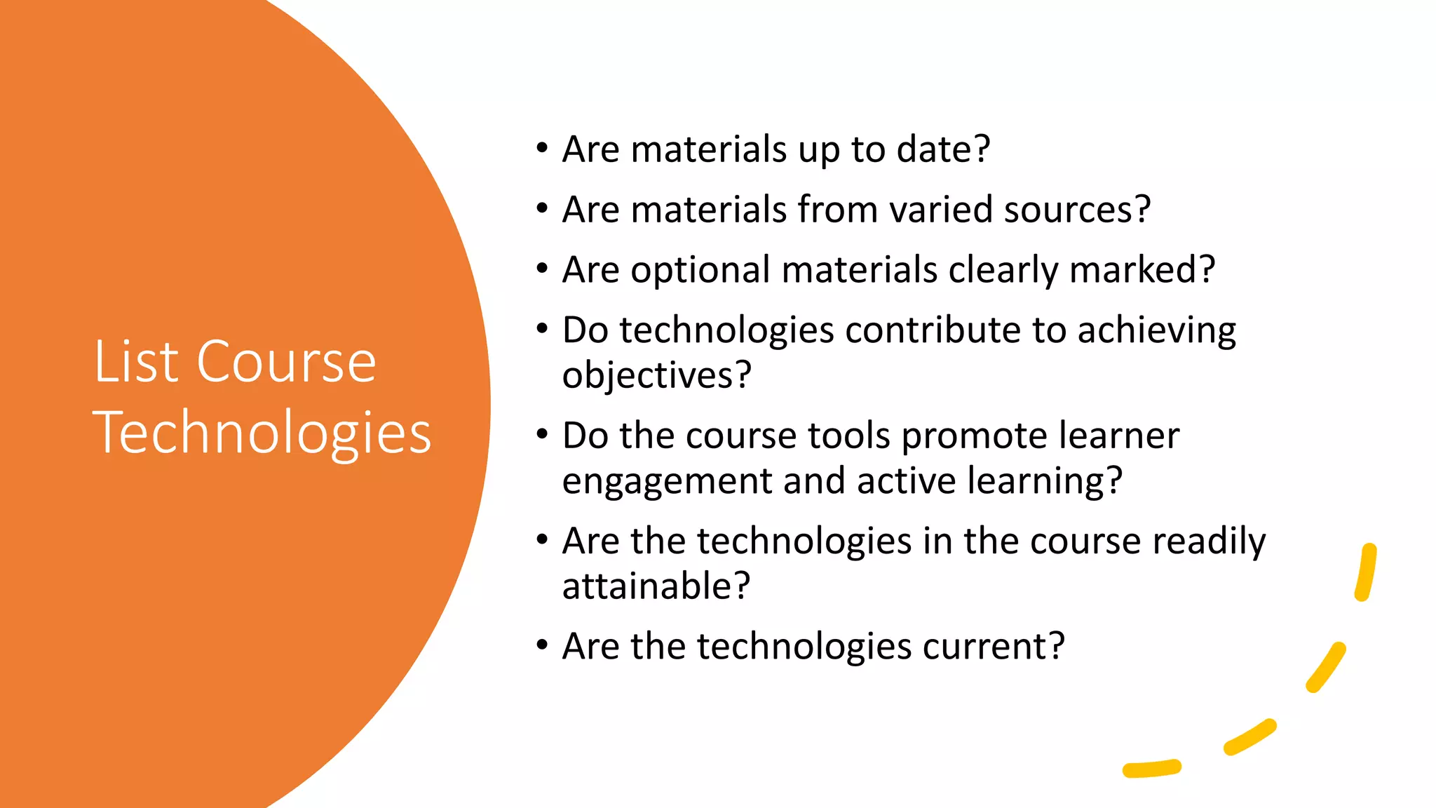 Course mapping | PPTX | Educational Assessment | Education