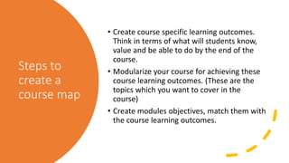 Course mapping | PPTX